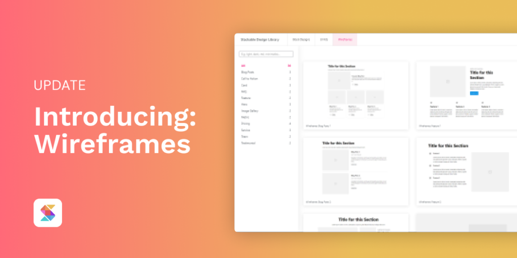 Stackable Introduces Wireframes For Gutenberg | Ahoi.dev