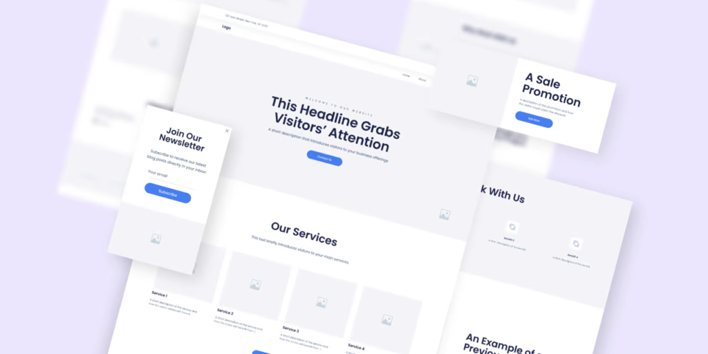Elementor Introduces Wireframe Kits | Ahoi.dev