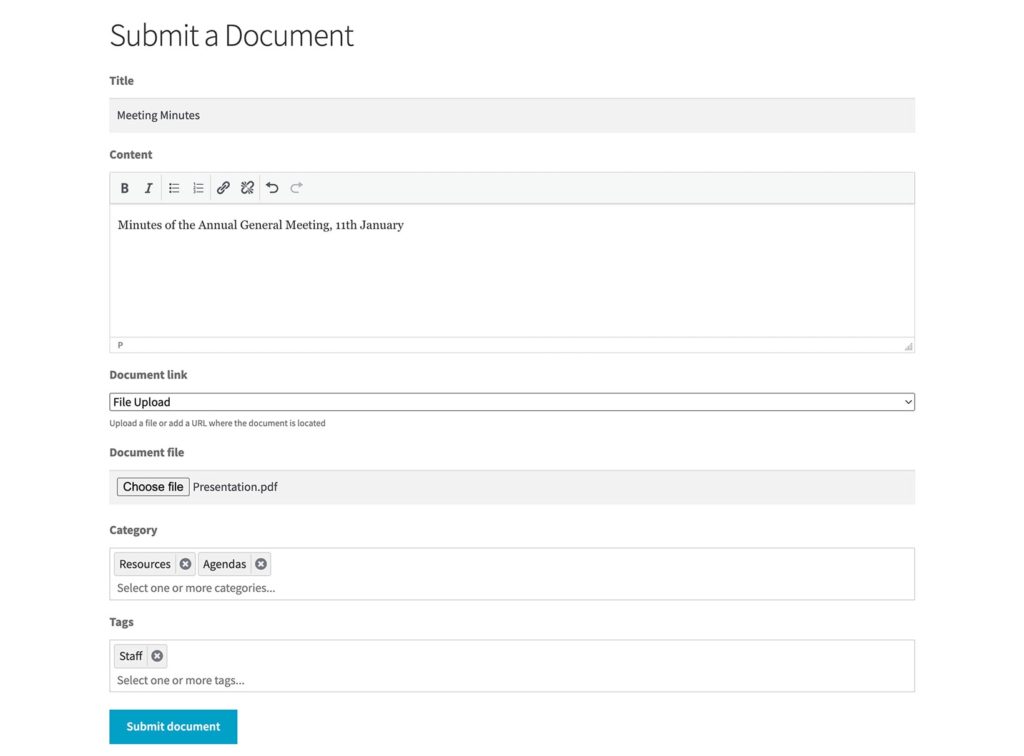 Barn2: Document Library Pro Now With Frontend Form Submissions | Ahoi.dev